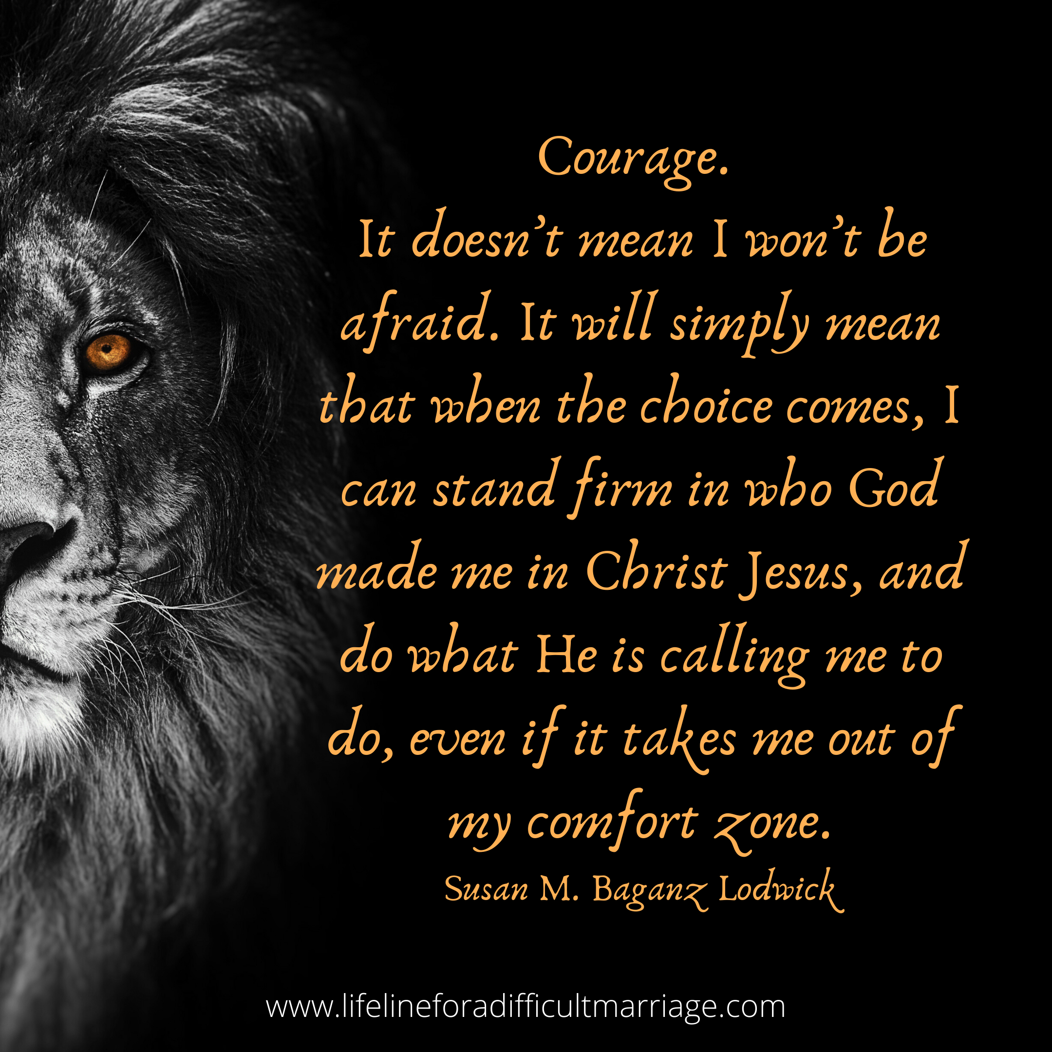 Courage God Quotes